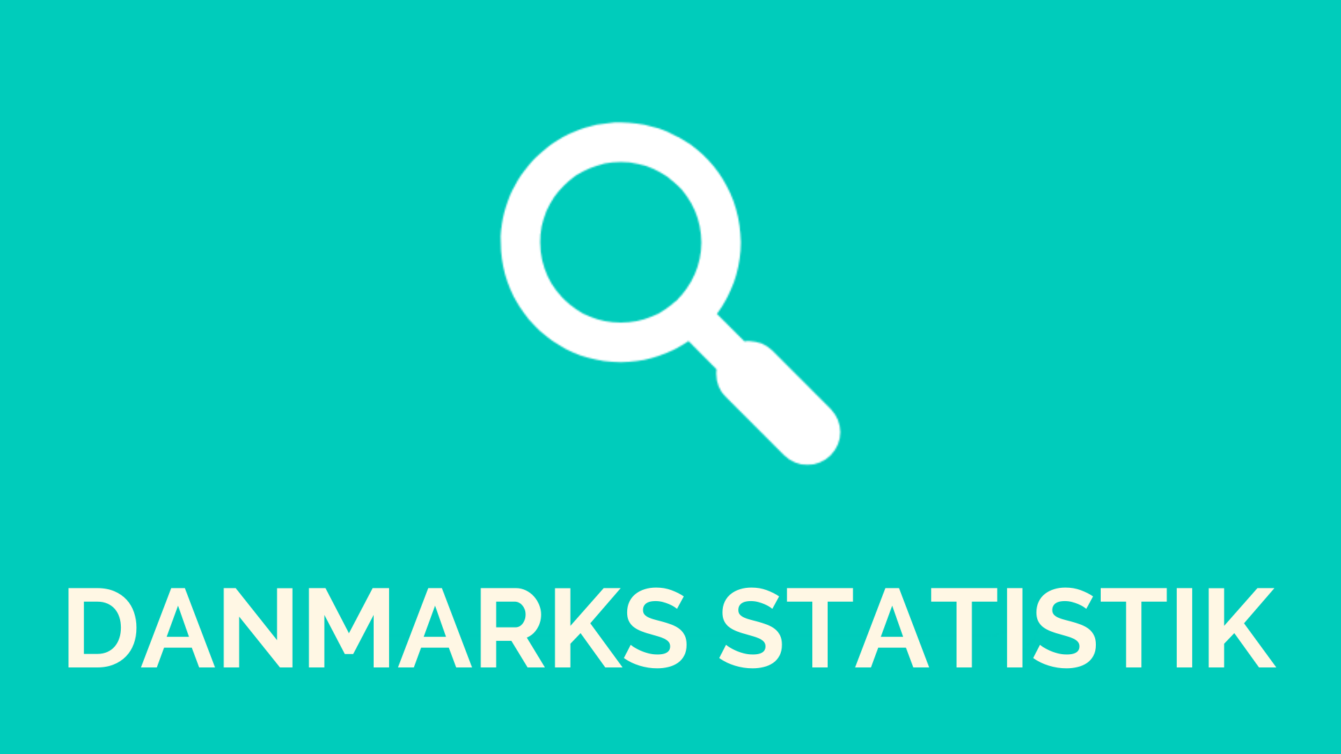 Sådan søger du på Danmarks Statistik